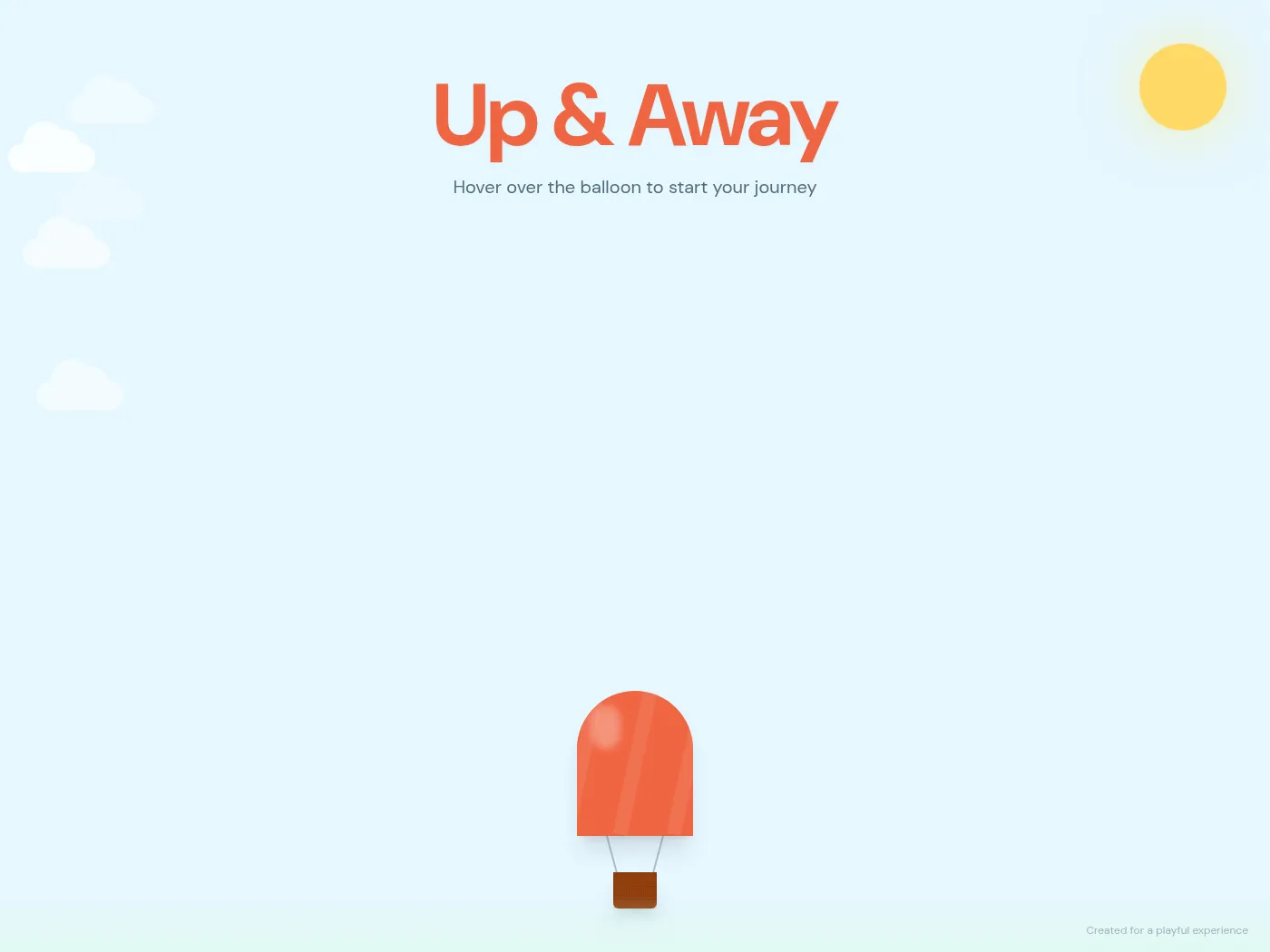 Flying Balloon Website