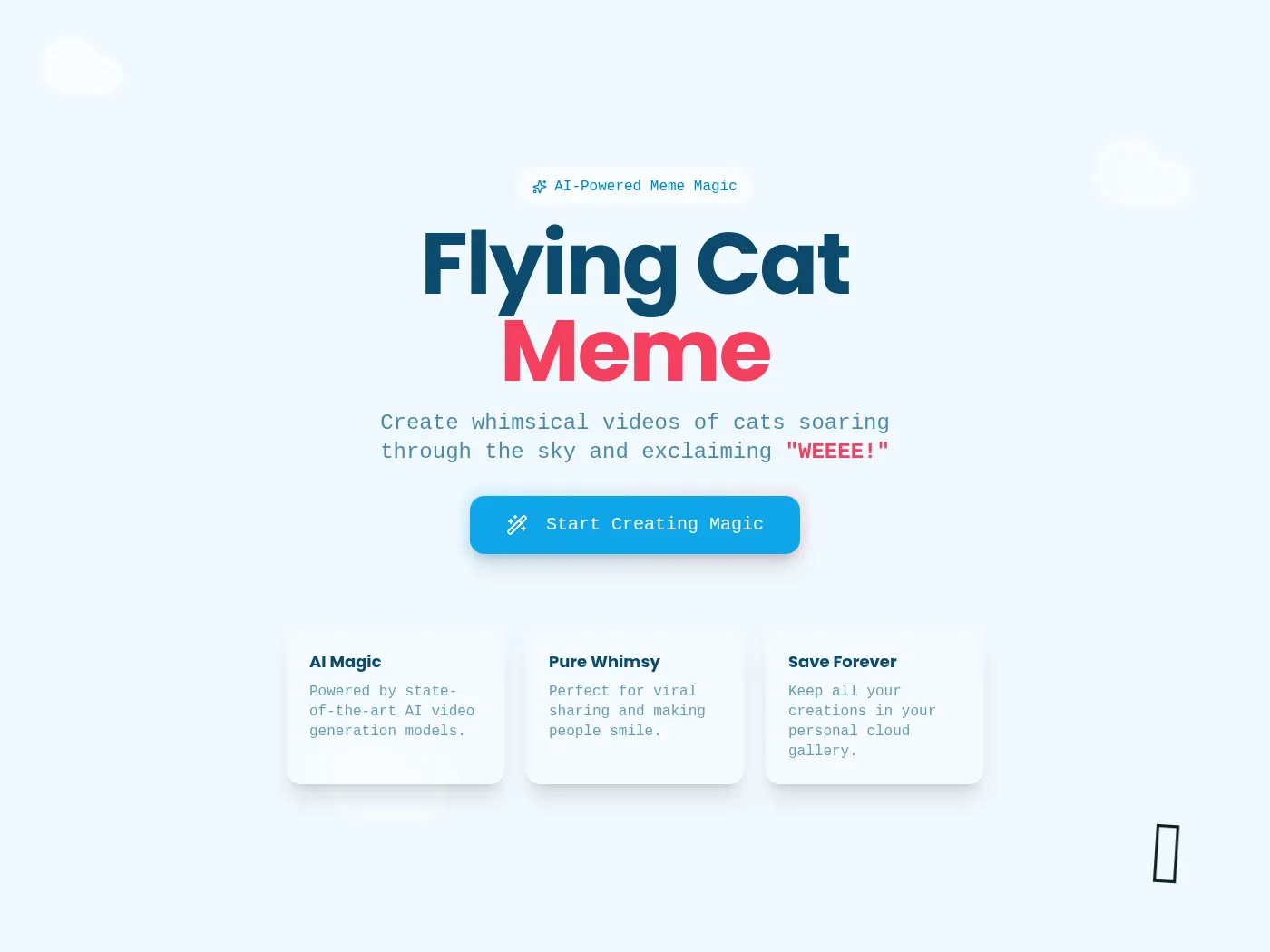 Flying Cat Video Meme