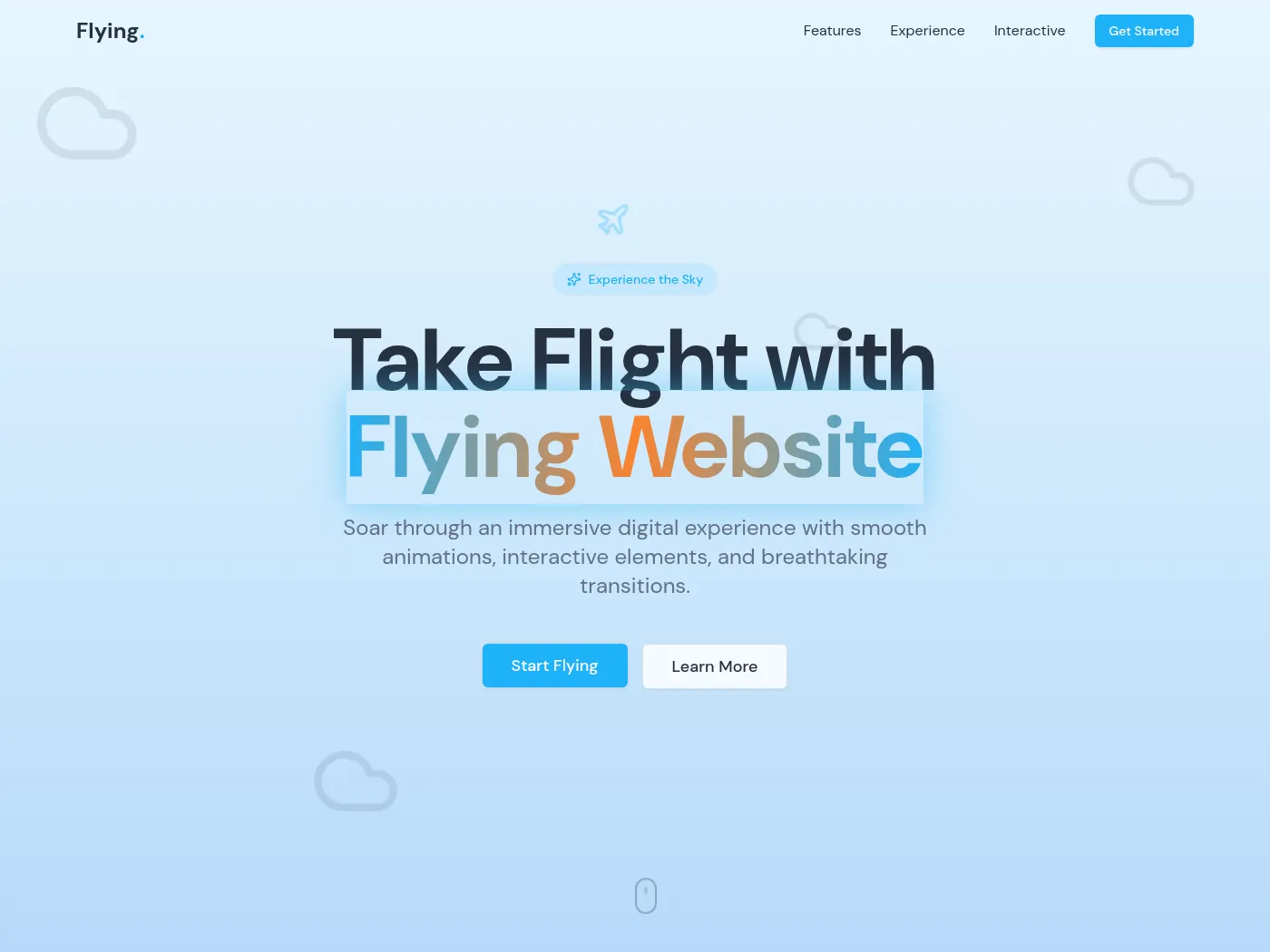 Flying Website