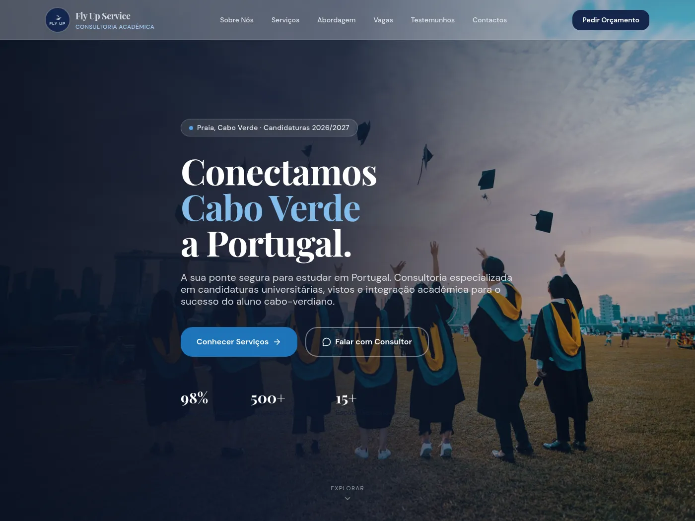 Fly Up Service Website