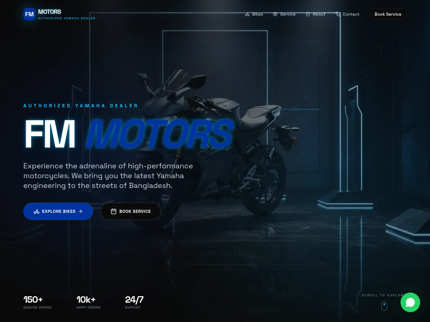 FM MOTORS 3D Experience