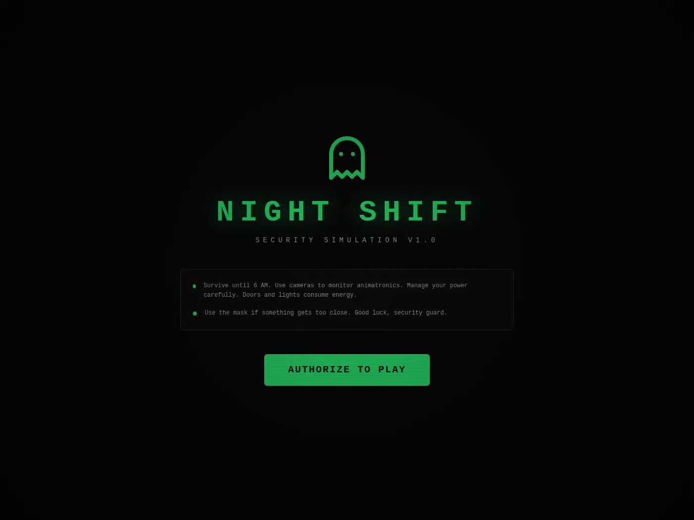 Night Shift Security Sim