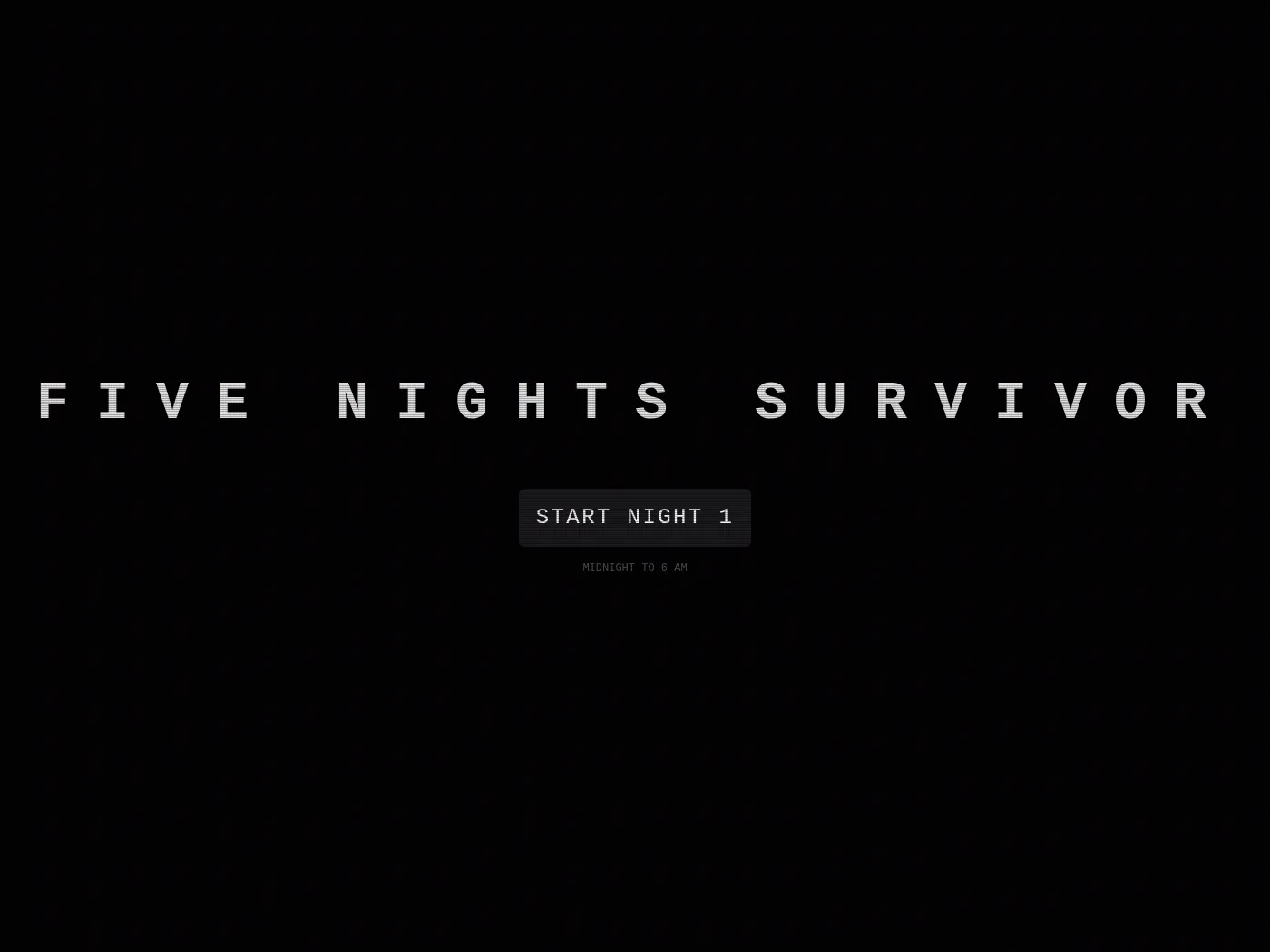 Five Nights Survivor