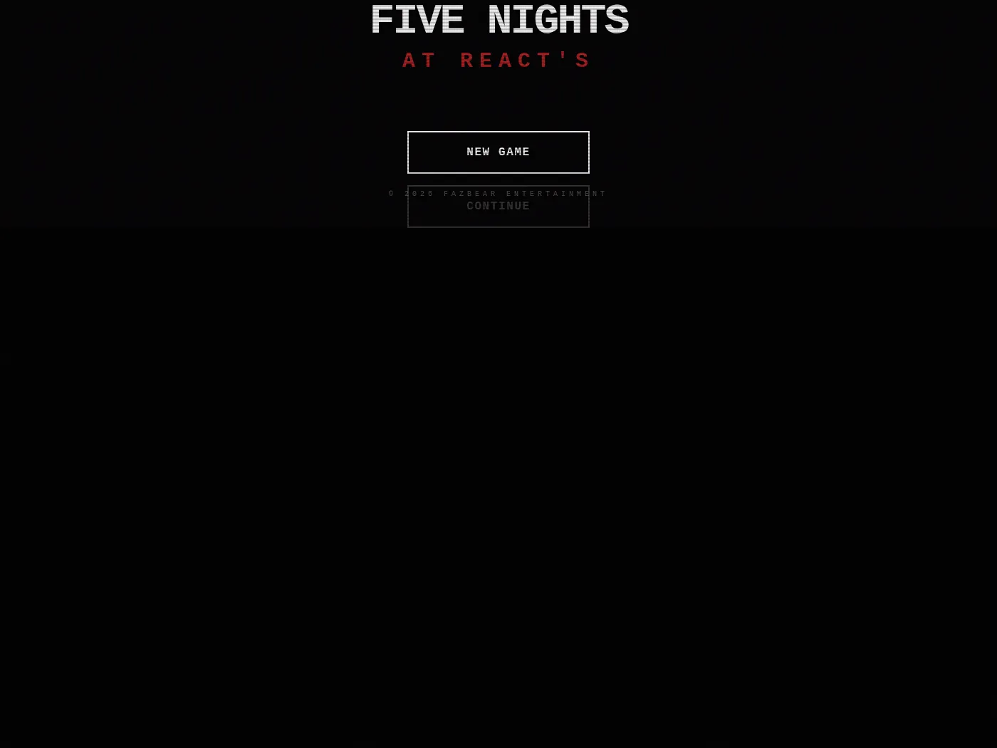FNAF Web Game