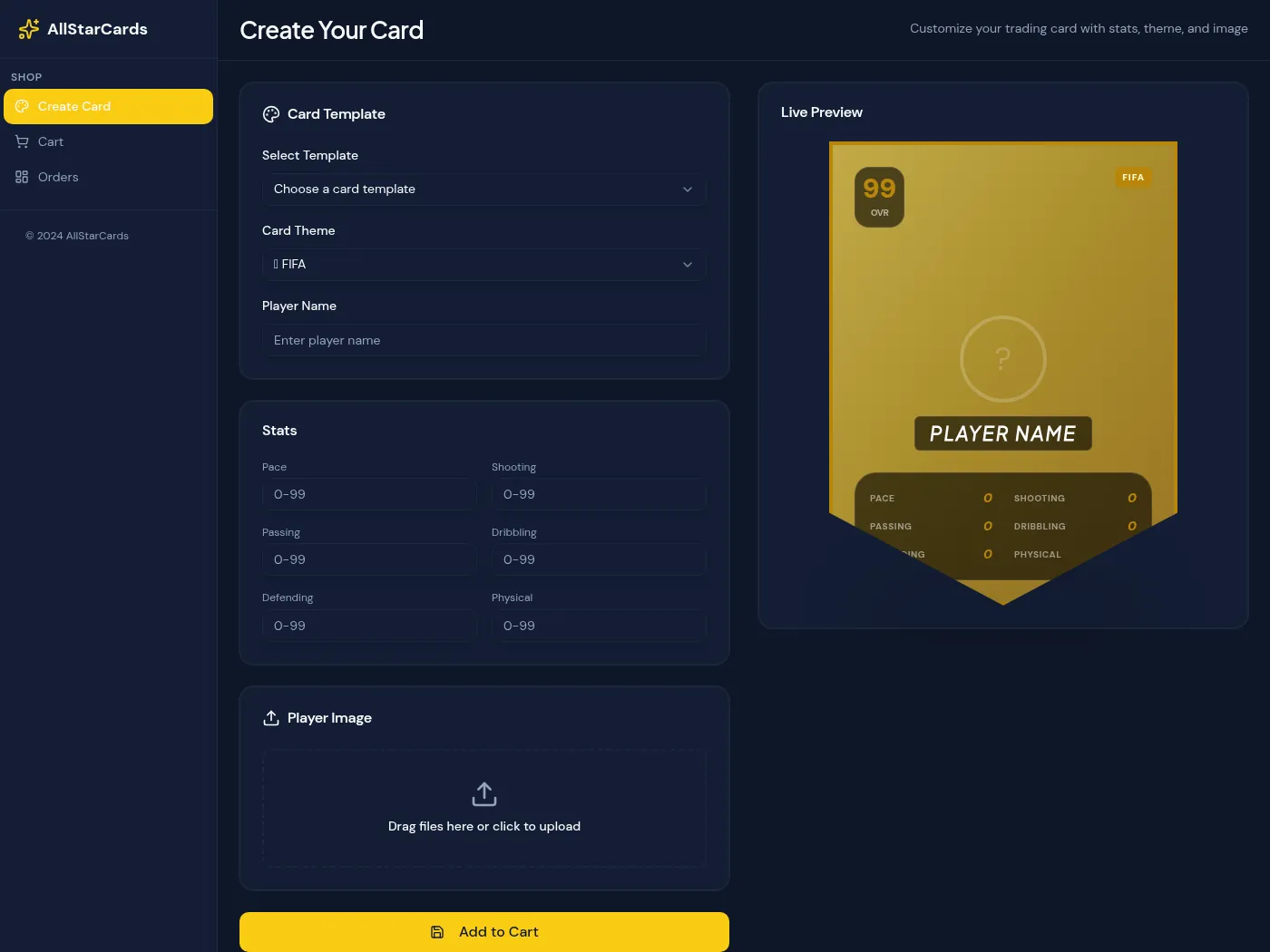 Foam Card Shop