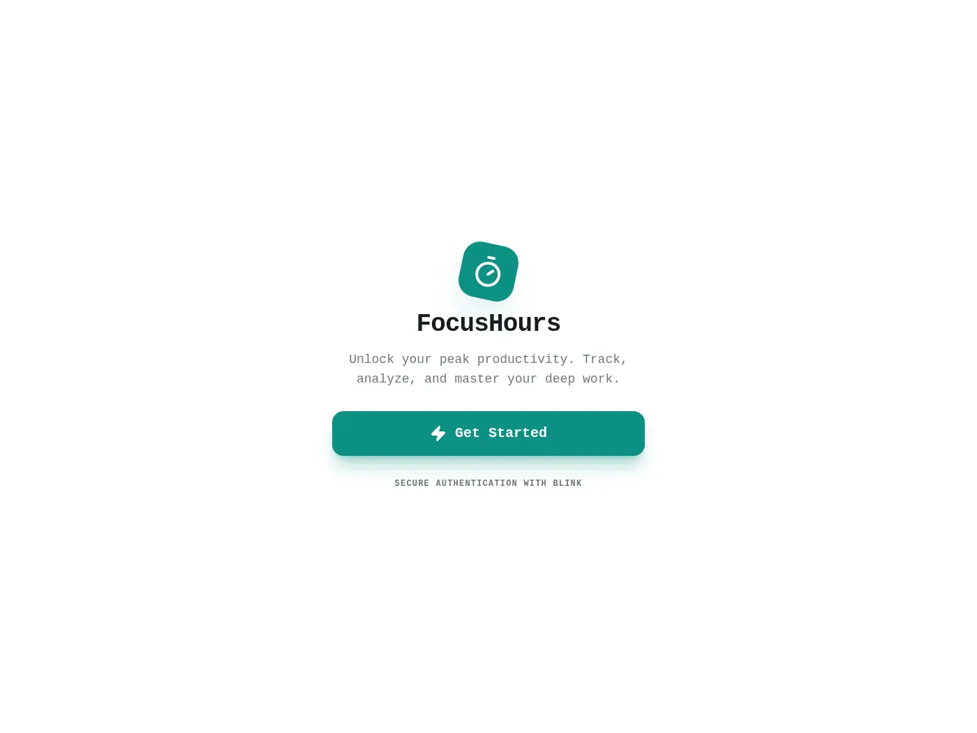 FocusHours Tracker