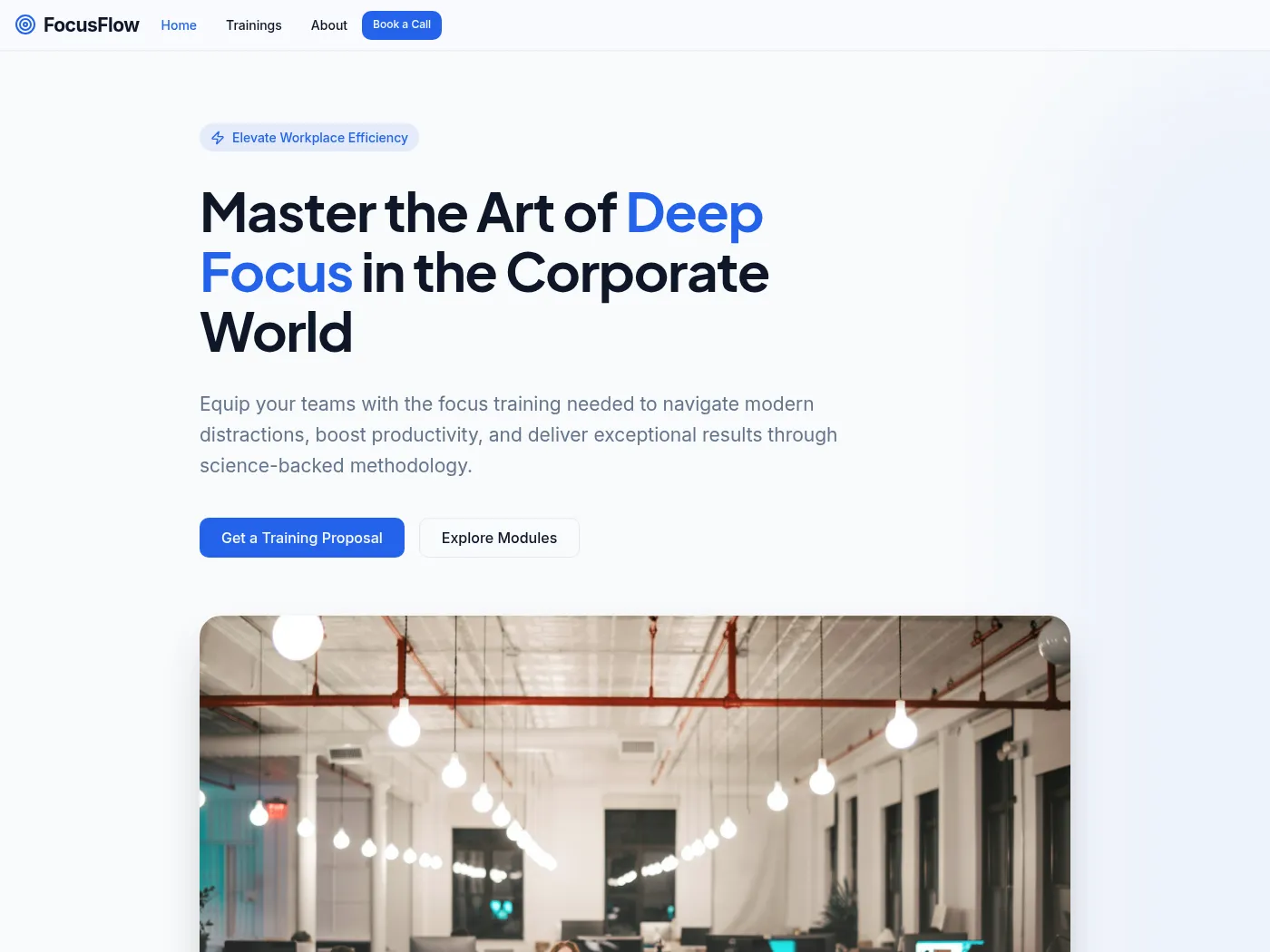 Focus Training Website