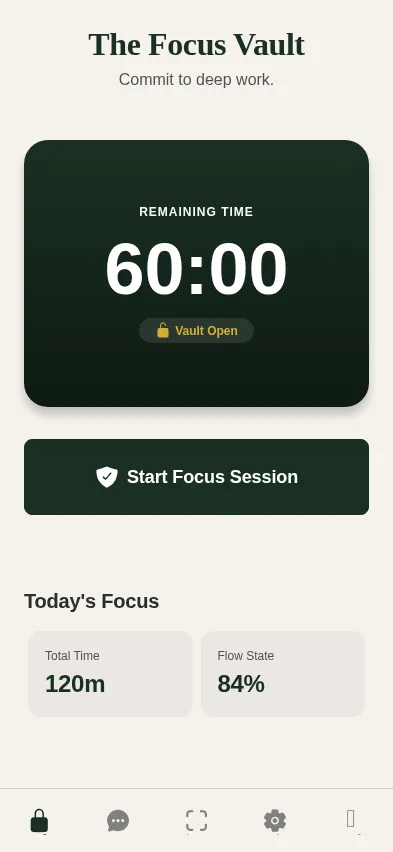 Focus Vault AI