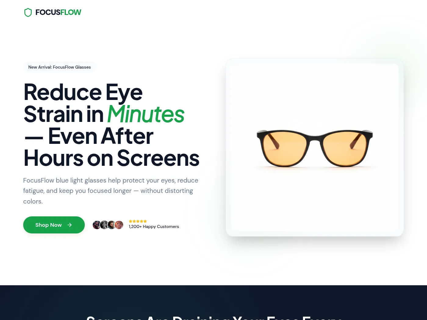 FocusFlow Landing Page