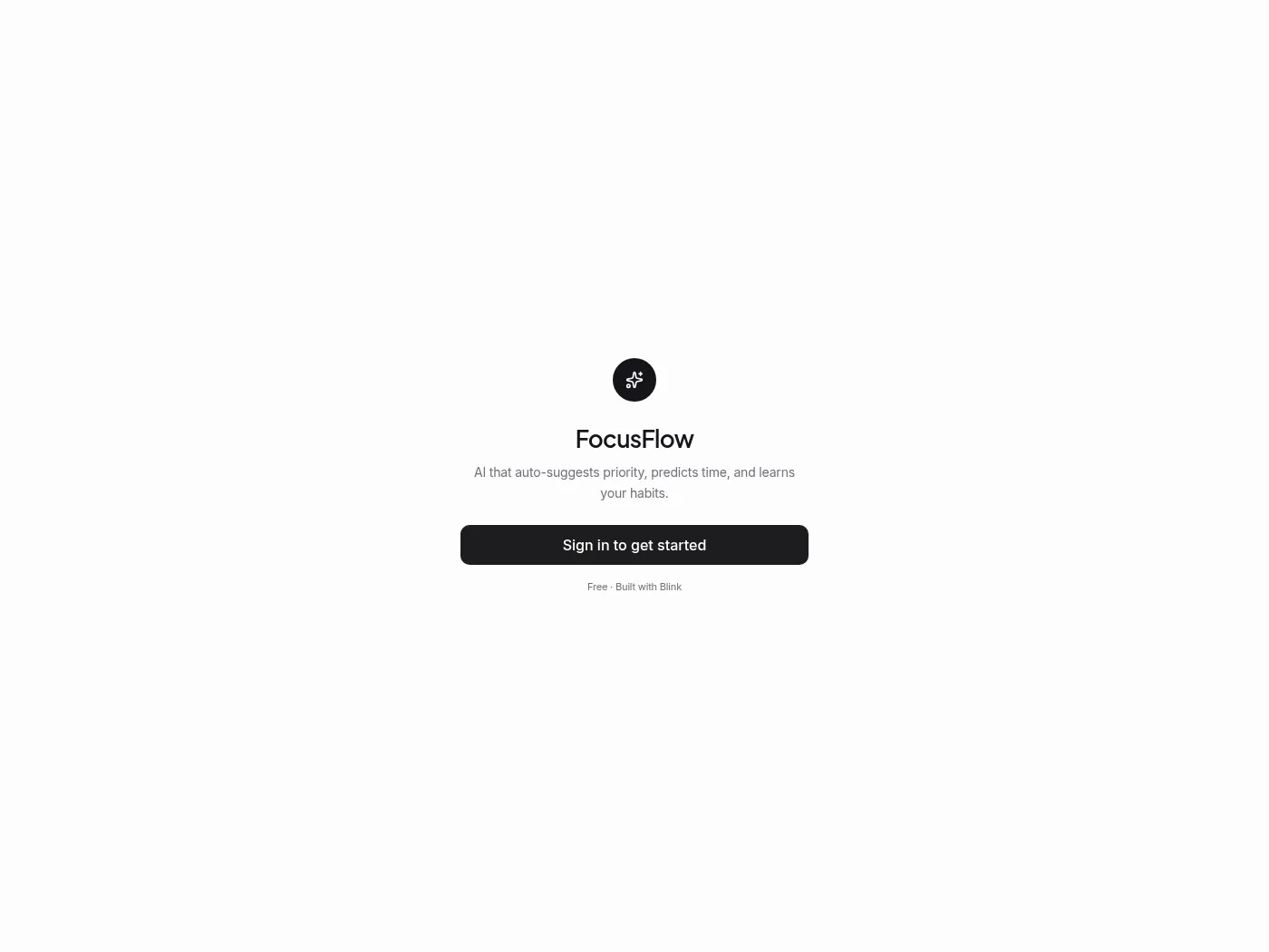 FocusFlow AI To-Do App