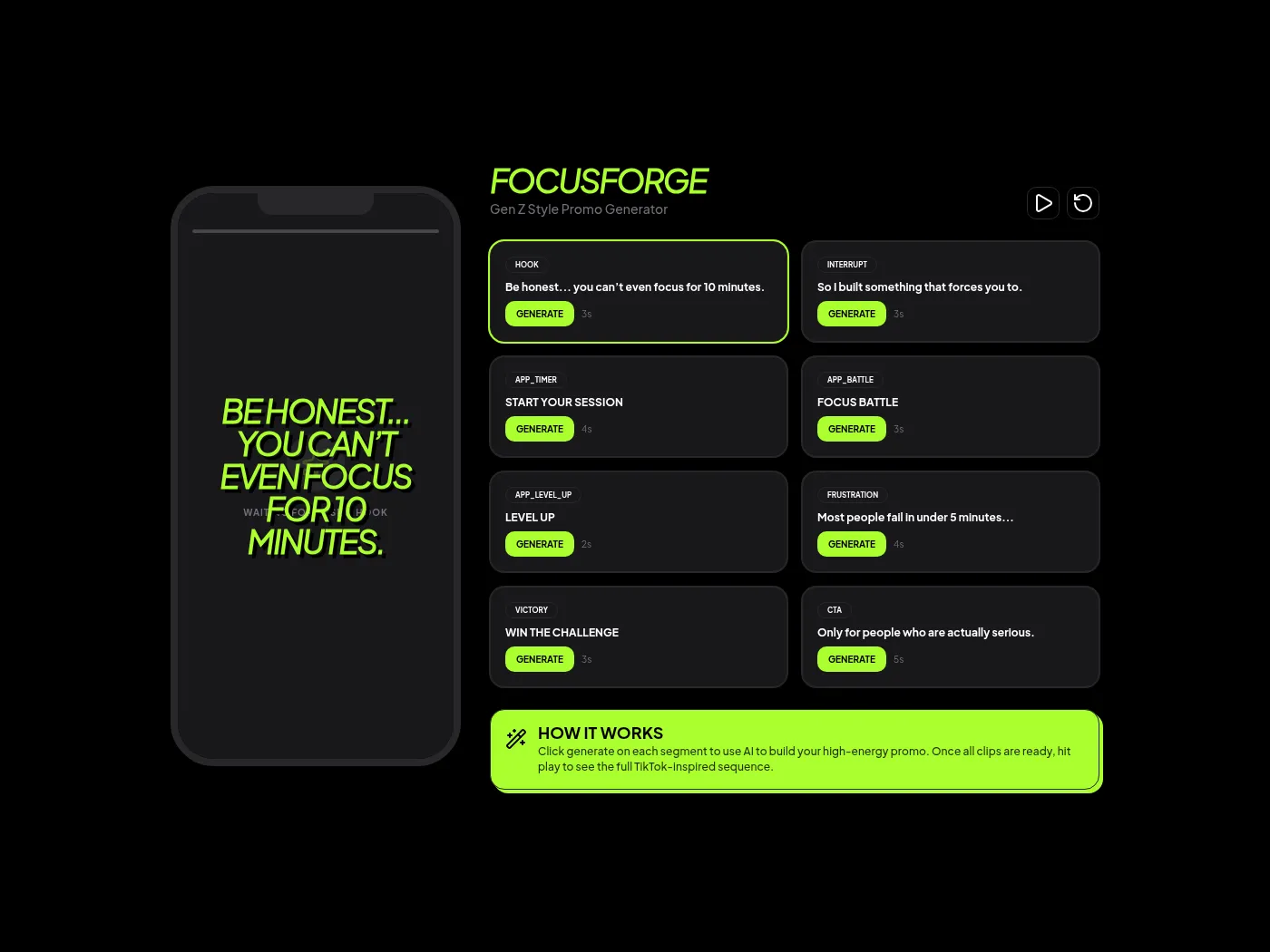 FocusForge Promo Video