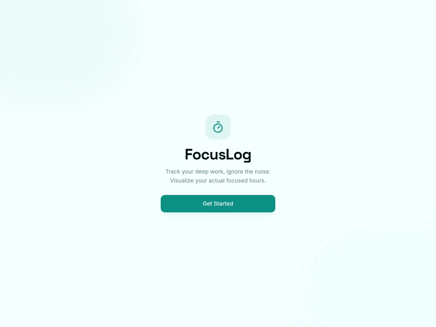 FocusLog Tracker