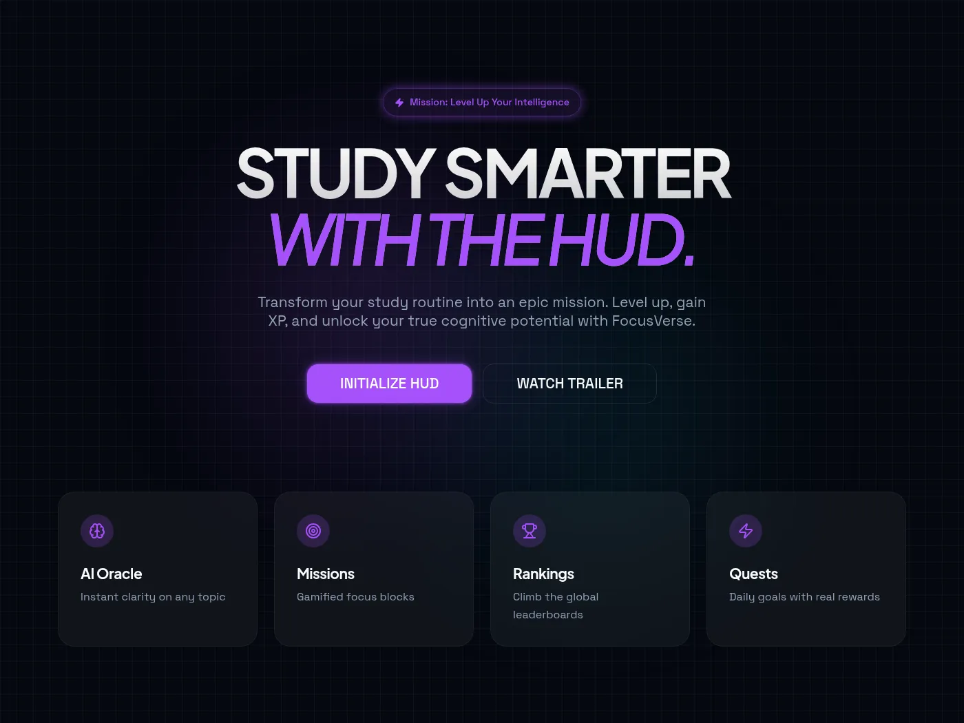 FocusVerse Study Platform