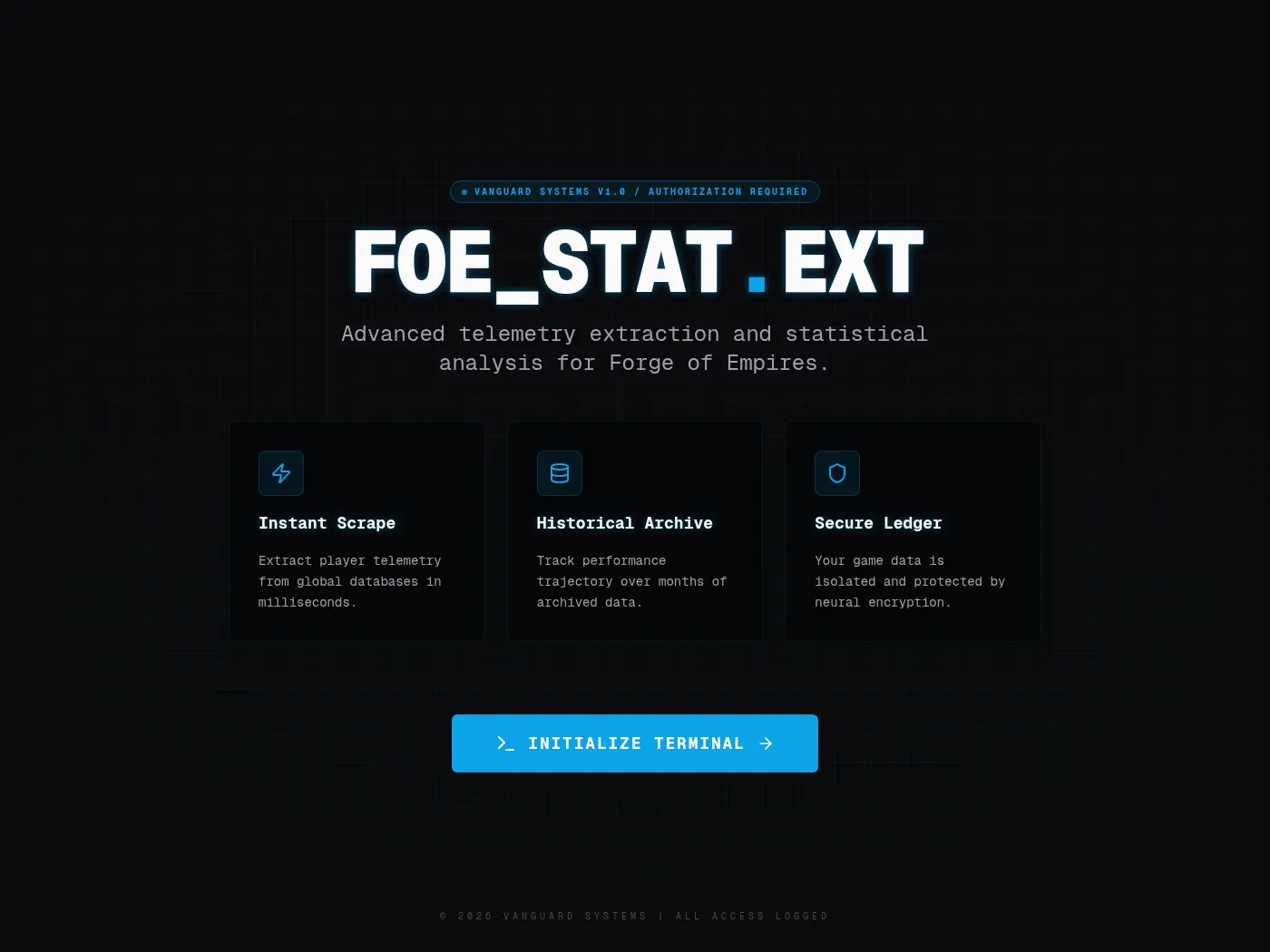 FOE Stats Collector