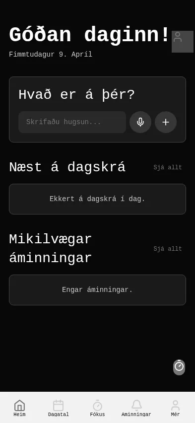 Fókus ADHD Assistant