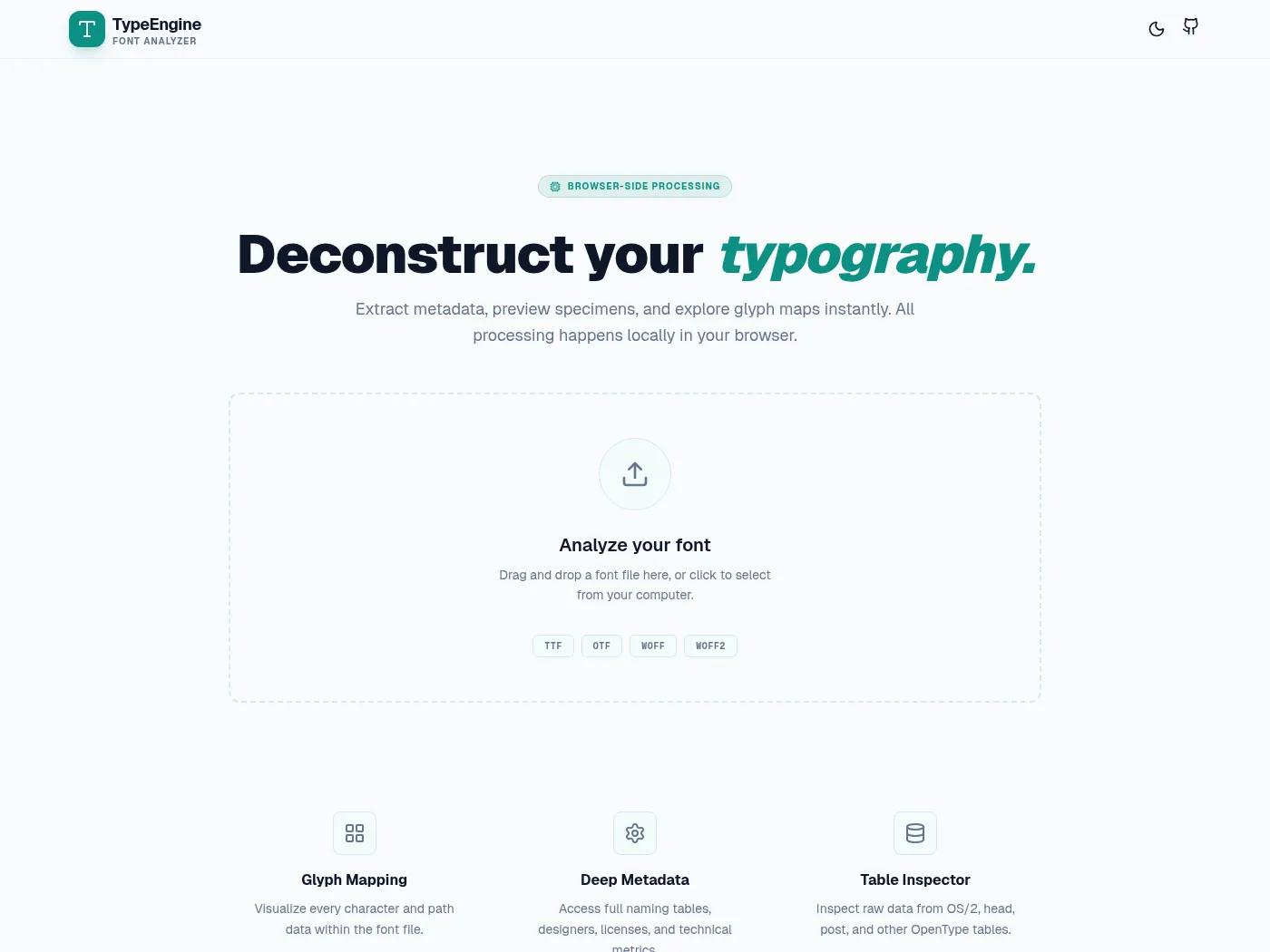 Font File Analyzer