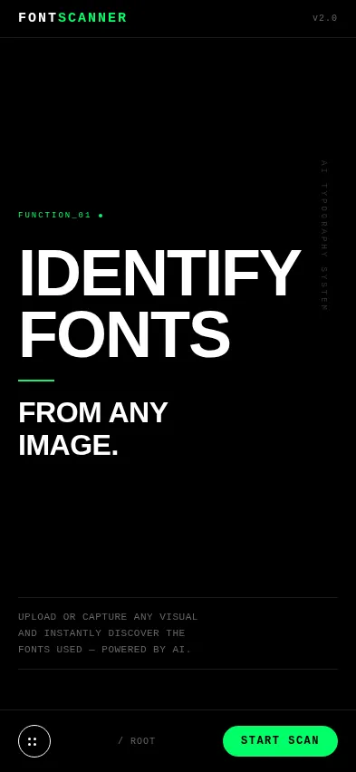FontScanner