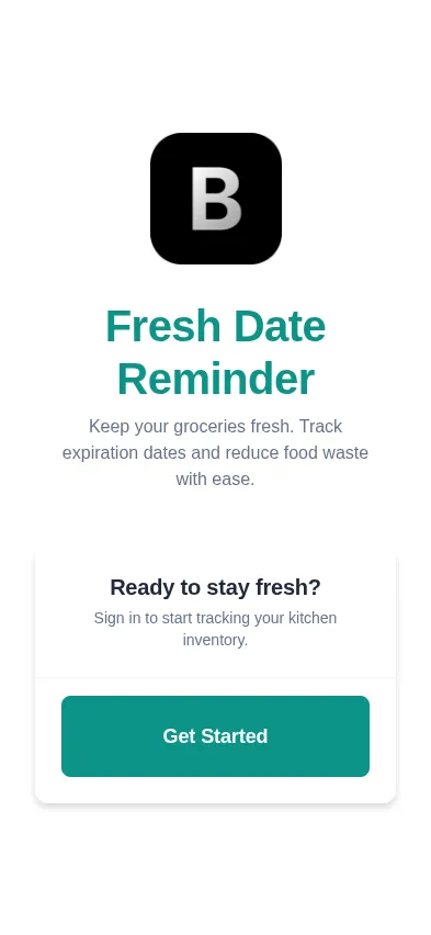 Fresh Date Reminder