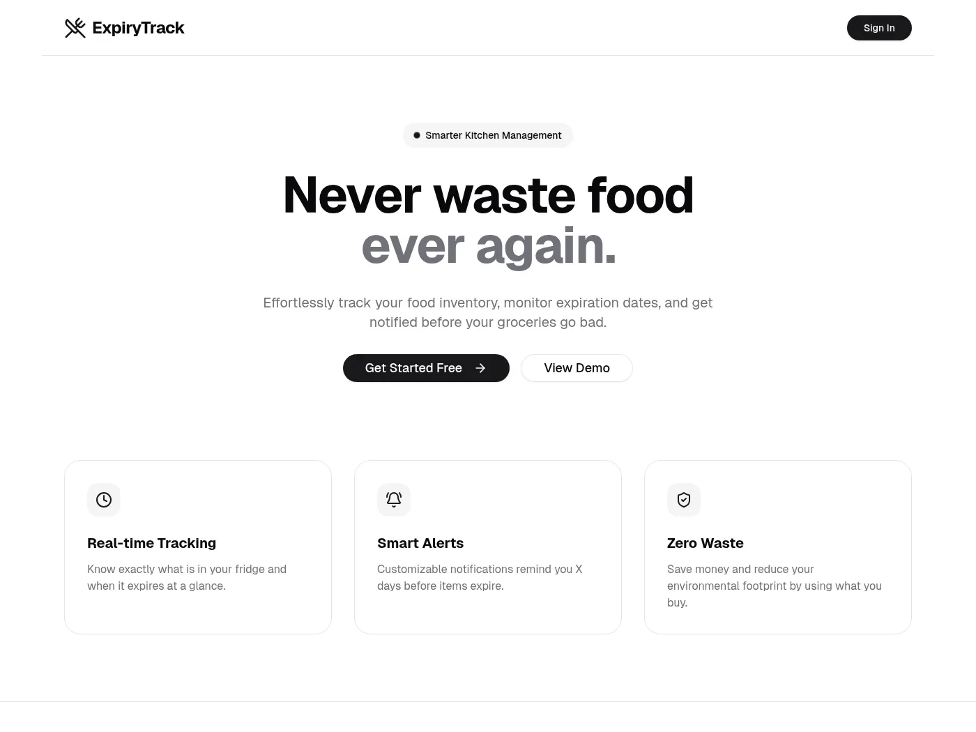 ExpiryTrack