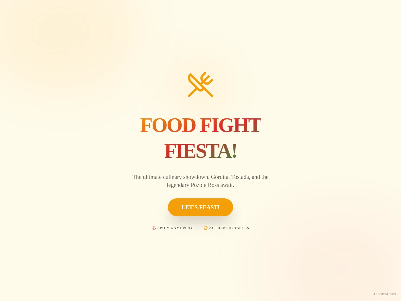 Food Fight Fiesta