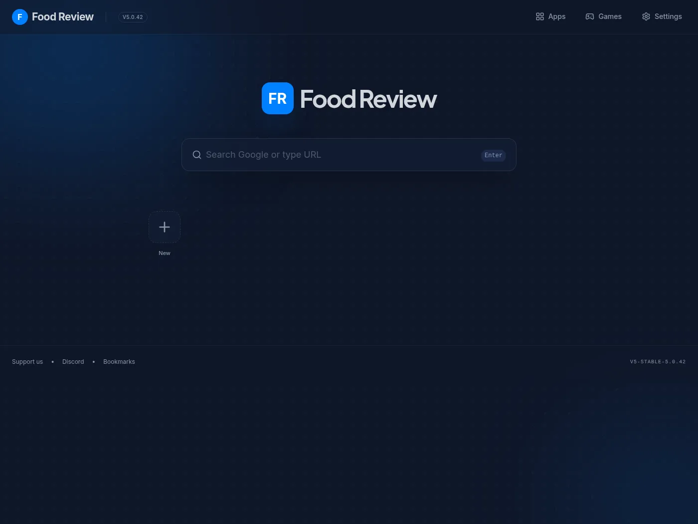 Food Review Gallery Portal