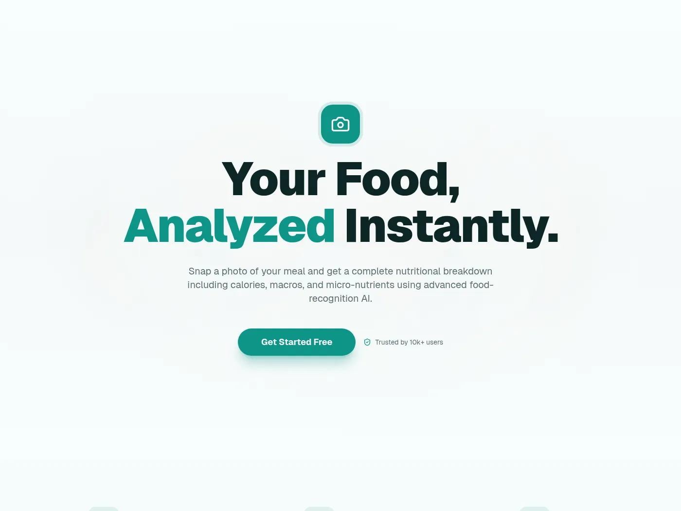SnapNutri Analyzer