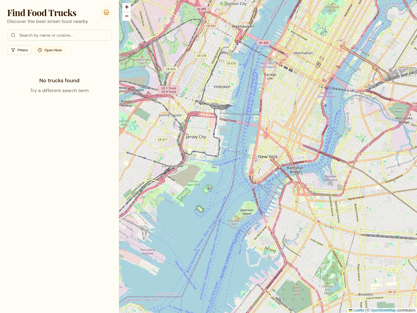 Food Truck Finder