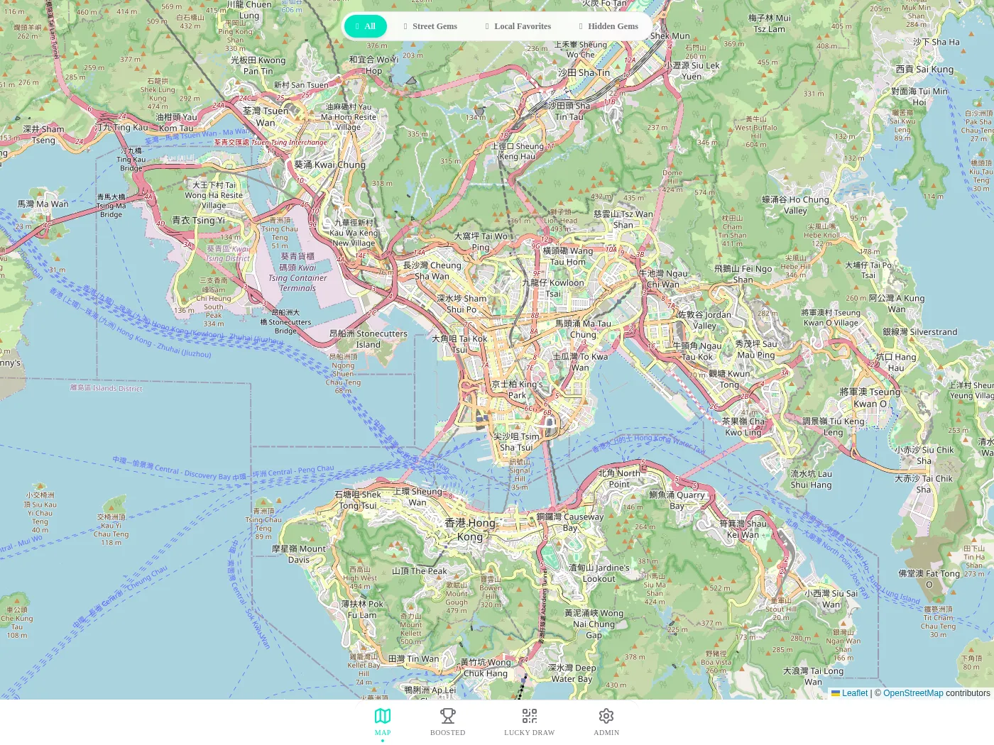 FoodFind HK Map App