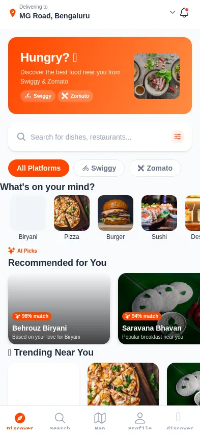 Foodie Finder App