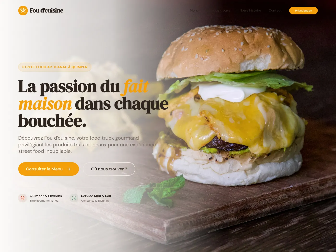 Fou d'cuisine Food Truck
