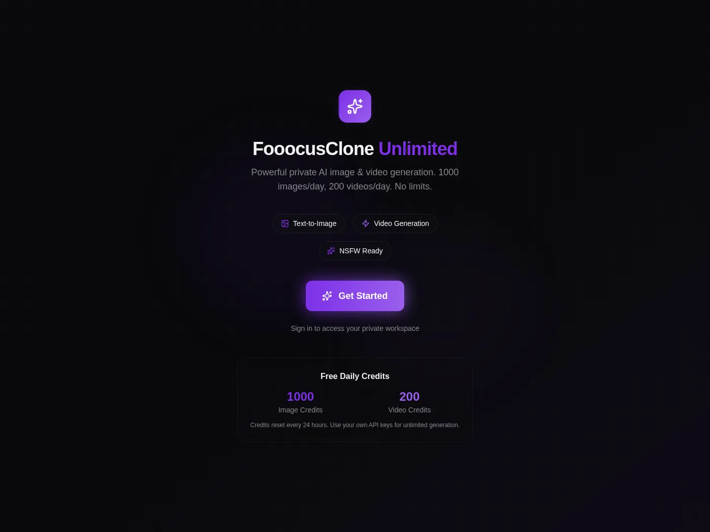 FooocusClone Unlimited