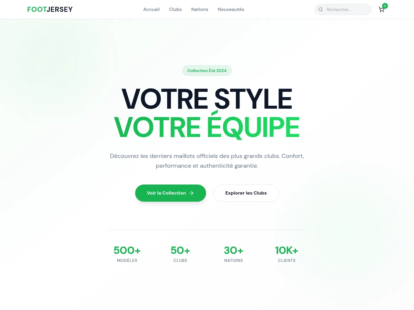 Foot Jersey Hub