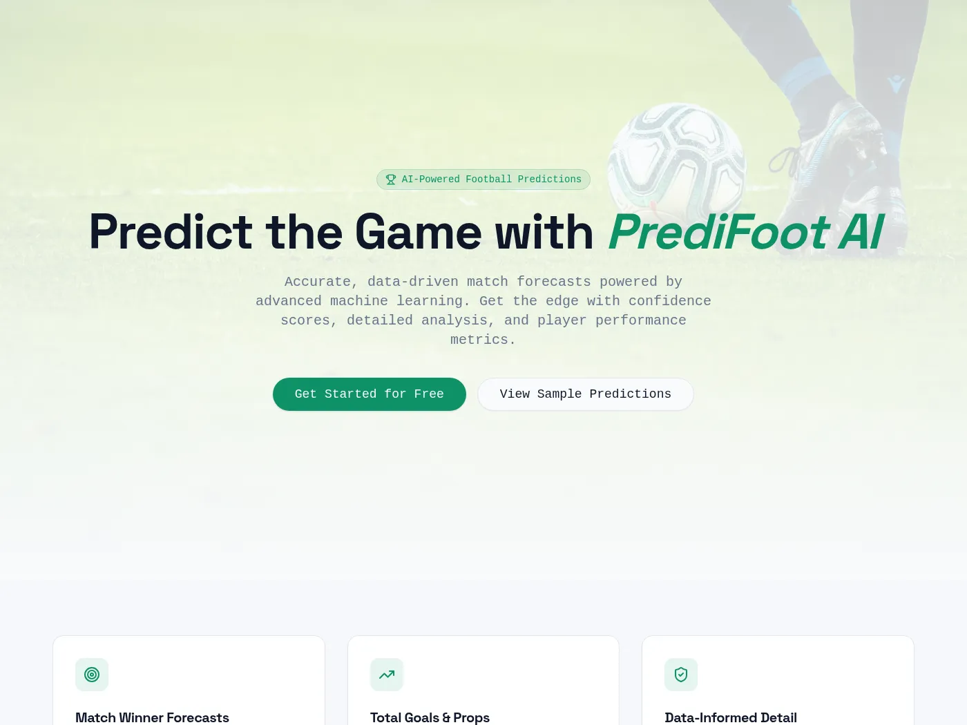 PrediFoot AI