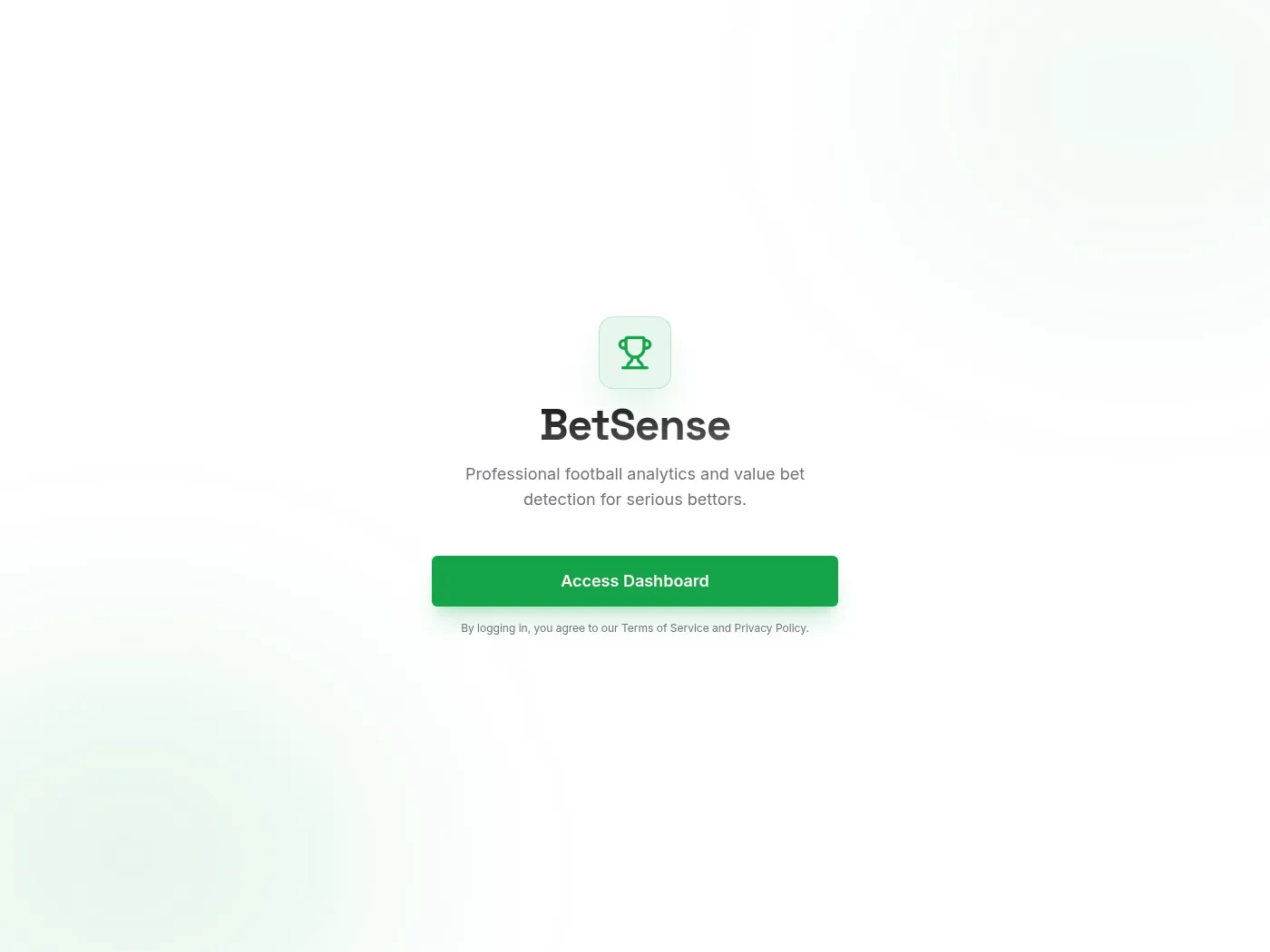 BetSense Football Analytics