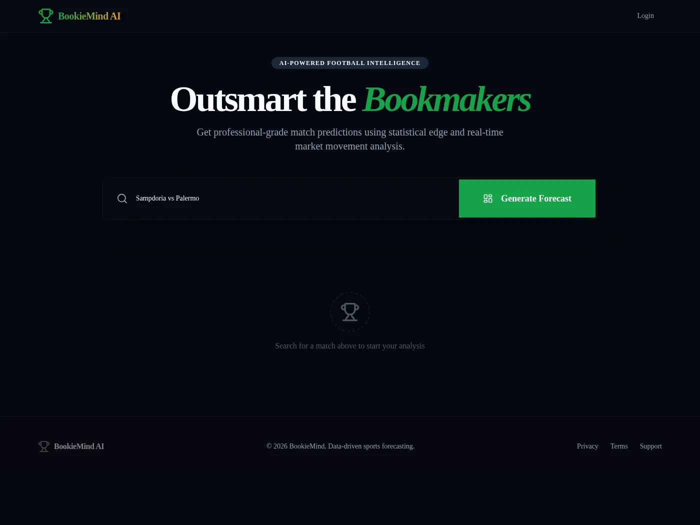BookieMind Football Predictor