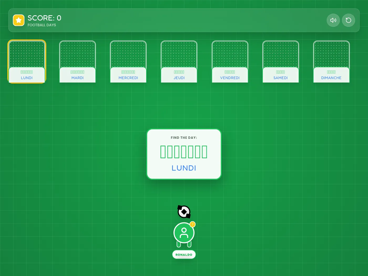 Football Days Web Game