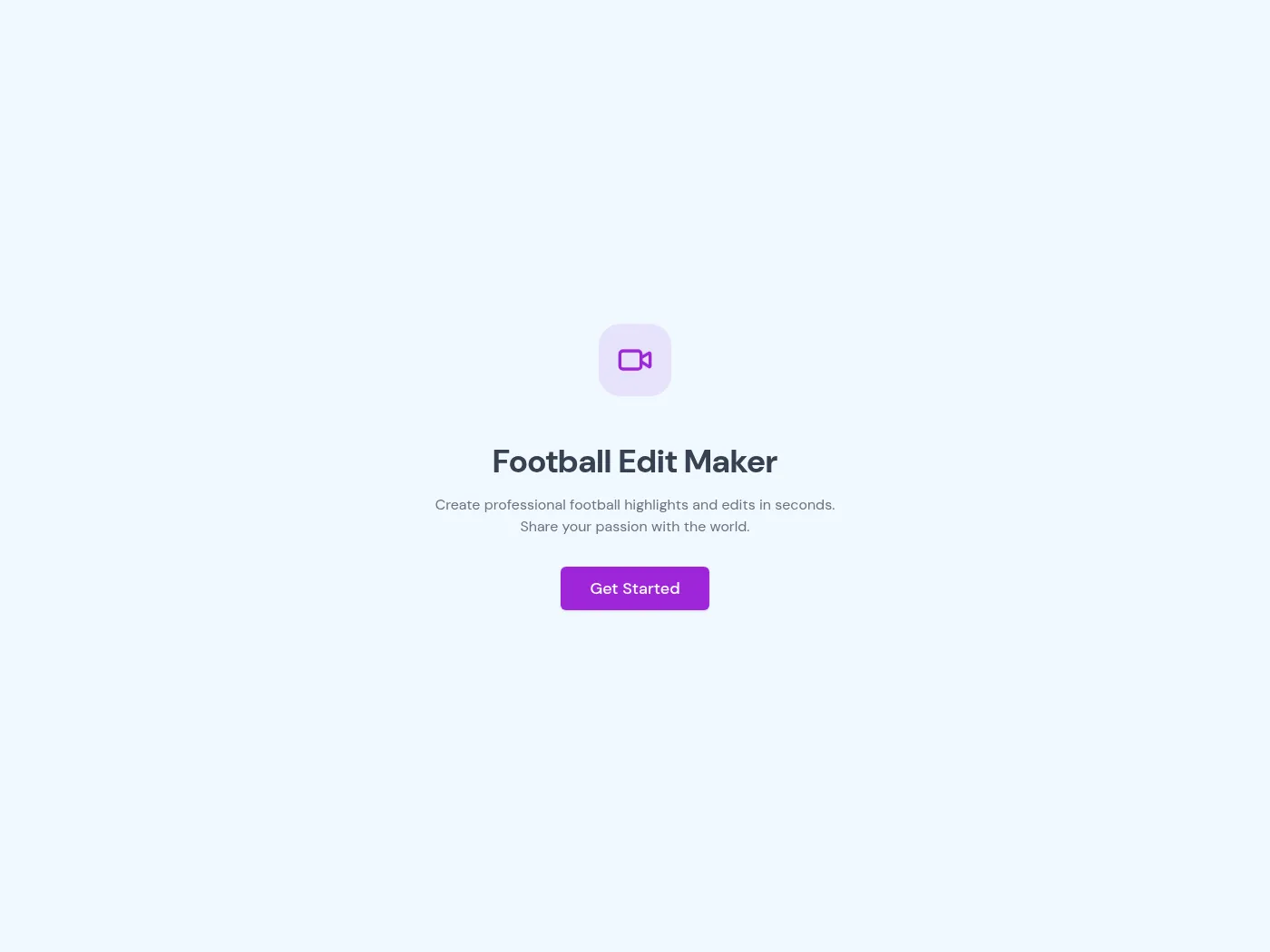 Football Edit Maker