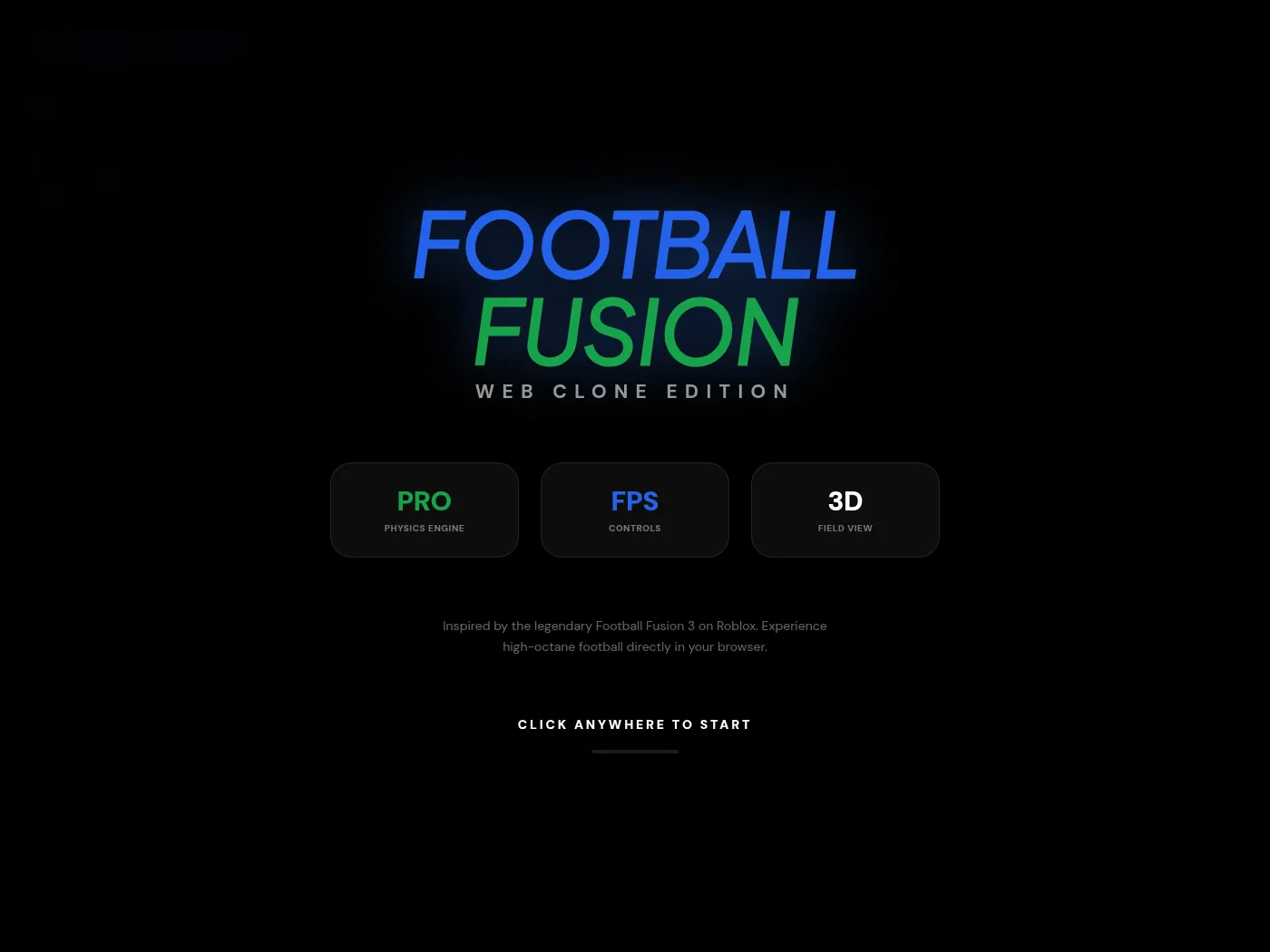 Football Fusion Clone