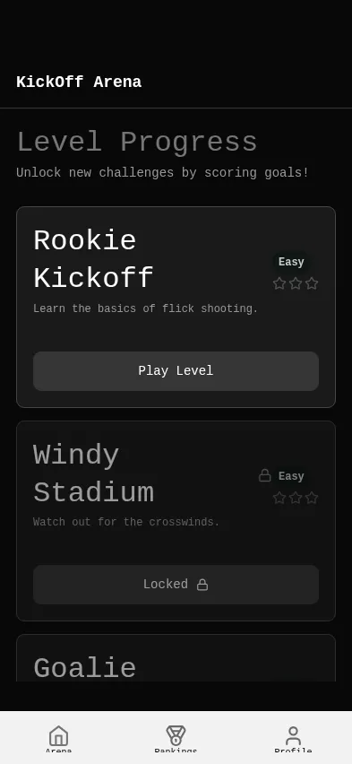 KickOff Football Game