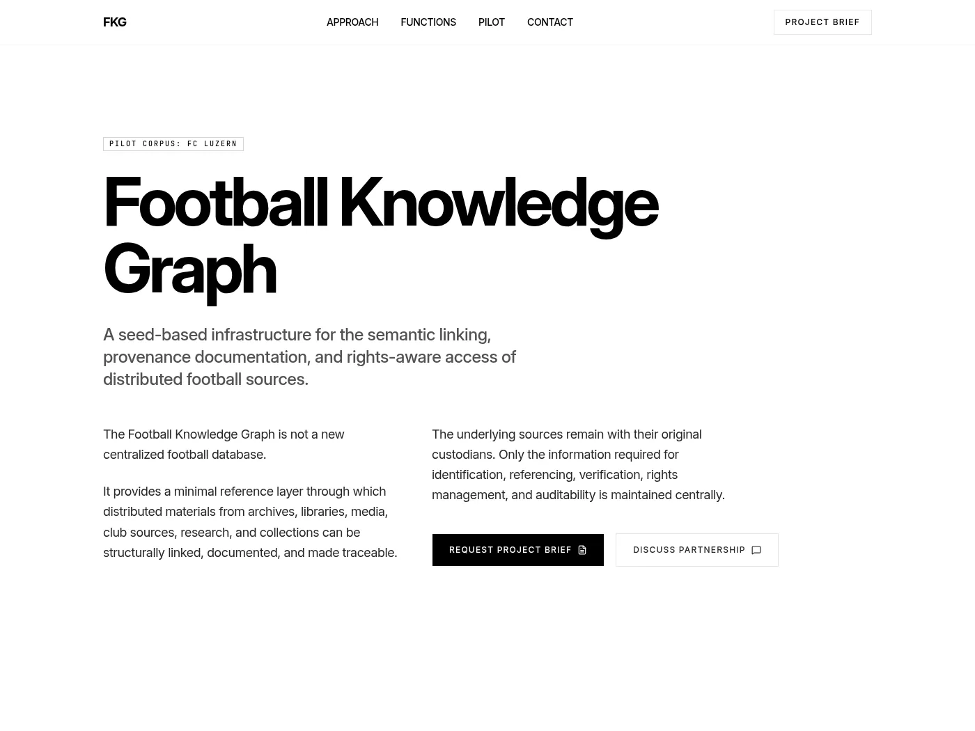 Football Knowledge Graph Site
