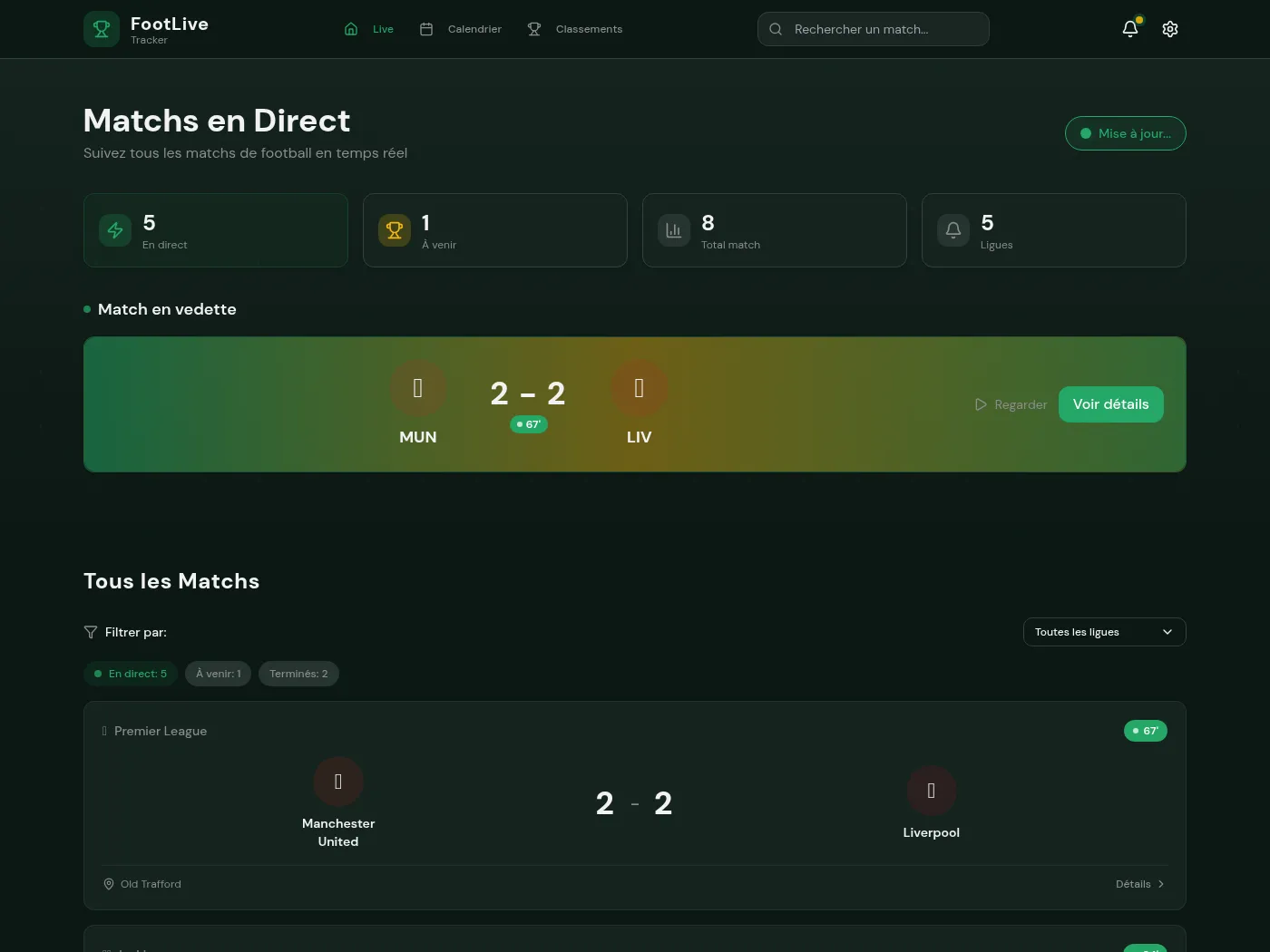 FootLive Tracker