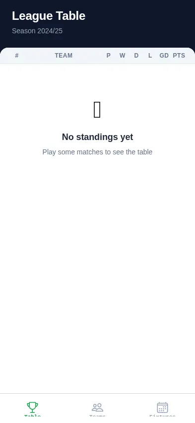 Pocket Football Manager