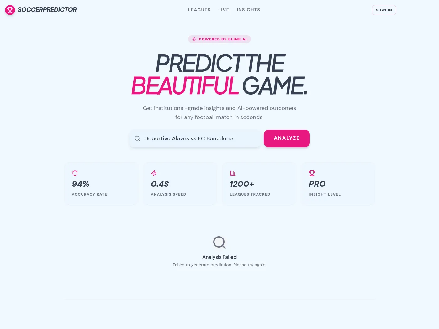 SoccerPredictor
