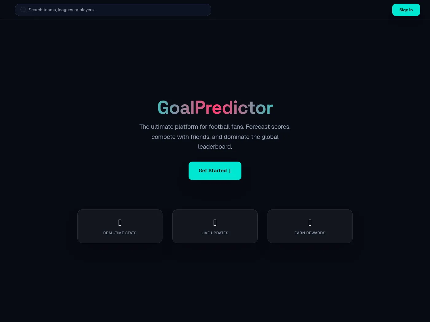 GoalPredictor