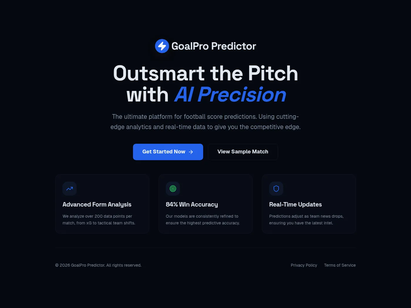 GoalPro Predictor