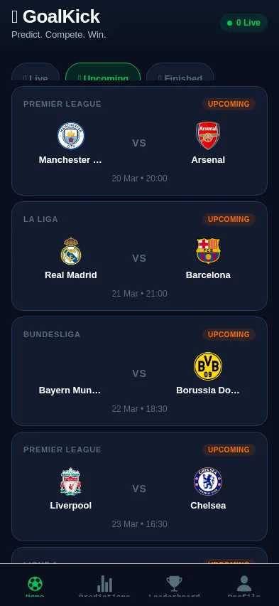 GoalKick Predictor