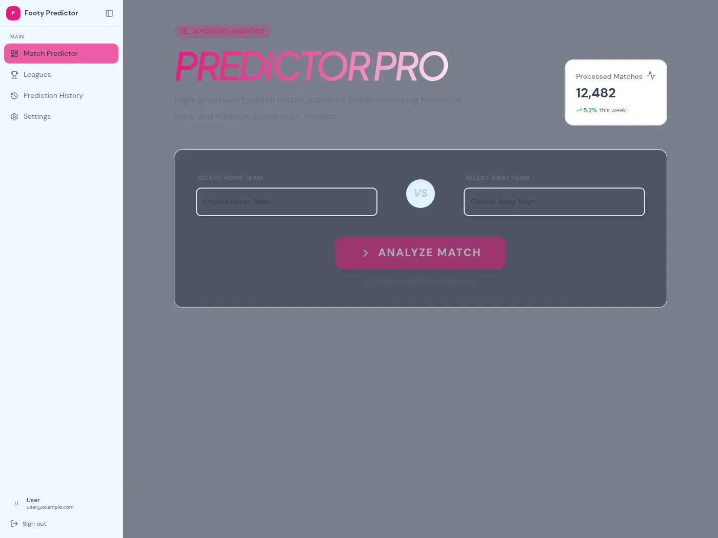 Footy Predictor Pro