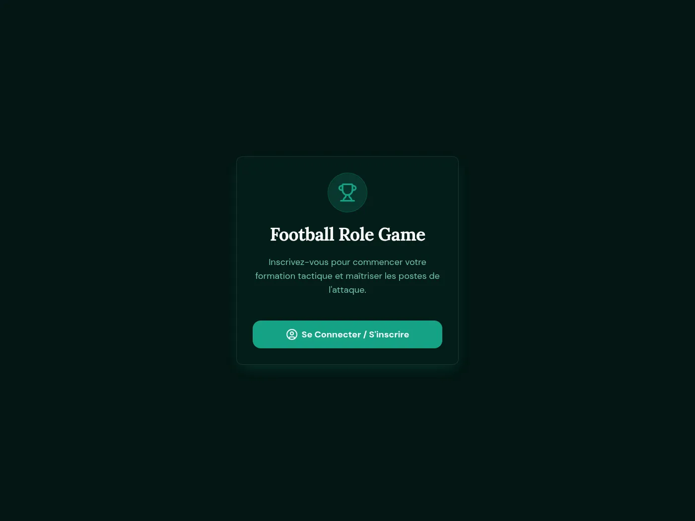 Footy Role Simulator