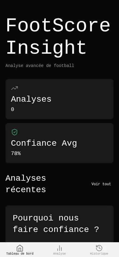 FootScore Insight