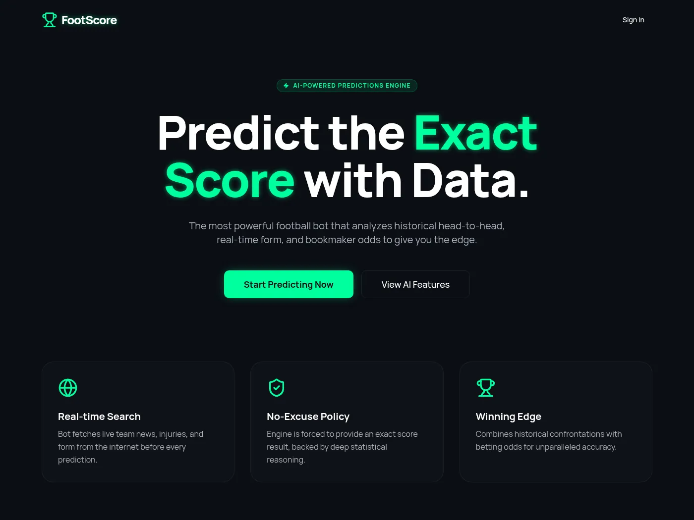FootScore Predictor Bot